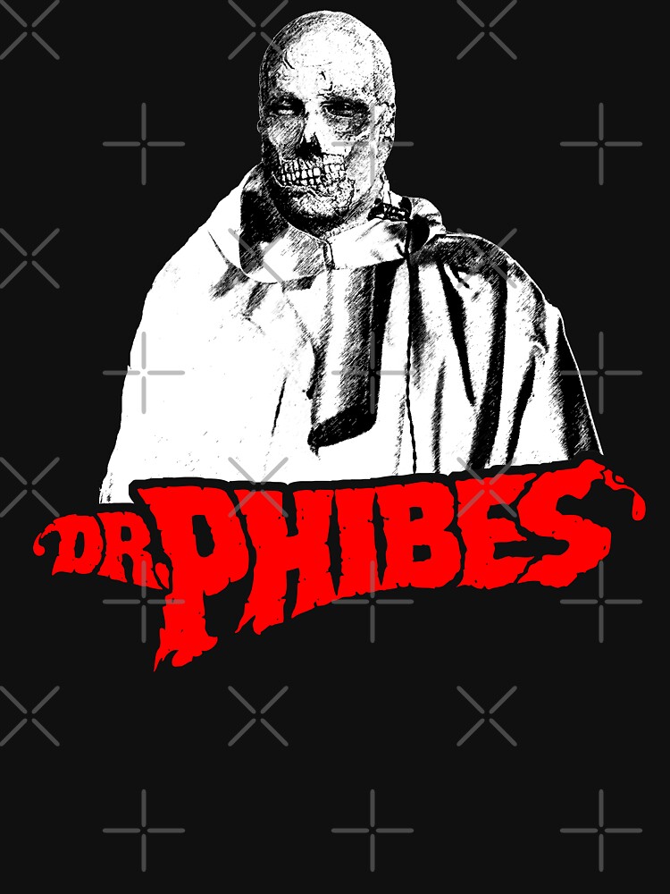 "Dr. Phibes" Essential T-Shirt for Sale by DCdesign | Redbubble