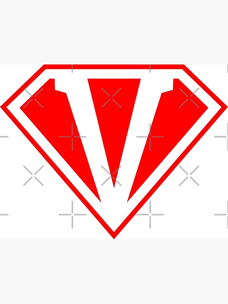 "Letter V | Vol.5 | a-z Super Letter" Poster for Sale by GoodGamesMP ...