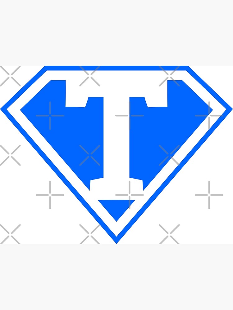 "Letter T | Vol.6 | a-z Super Letter" Poster for Sale by GoodGamesMP ...