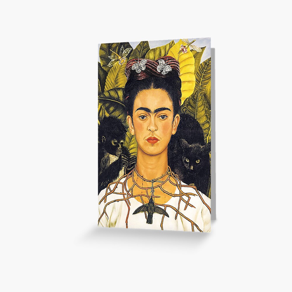 "frida kahlo art" Greeting Card for Sale by JaySierra | Redbubble