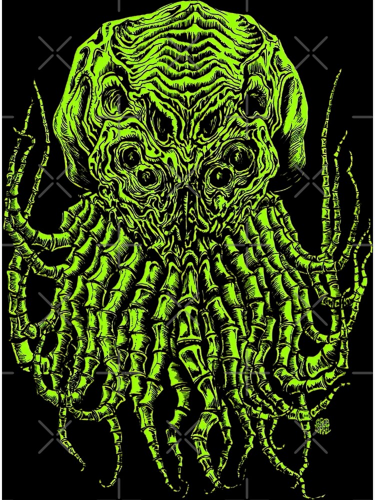 "Cthulhu Skull " Poster by AnijahLock92 | Redbubble