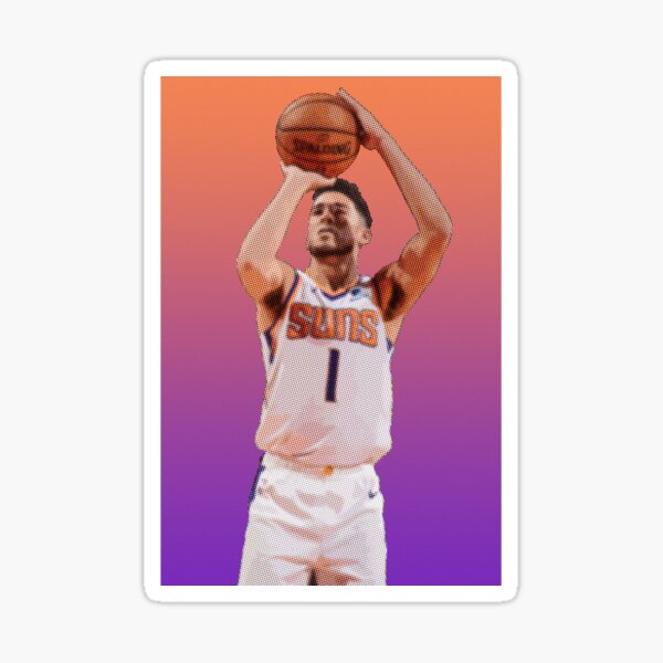 "Devin Booker Poster" Sticker by DevonteWalter | Redbubble