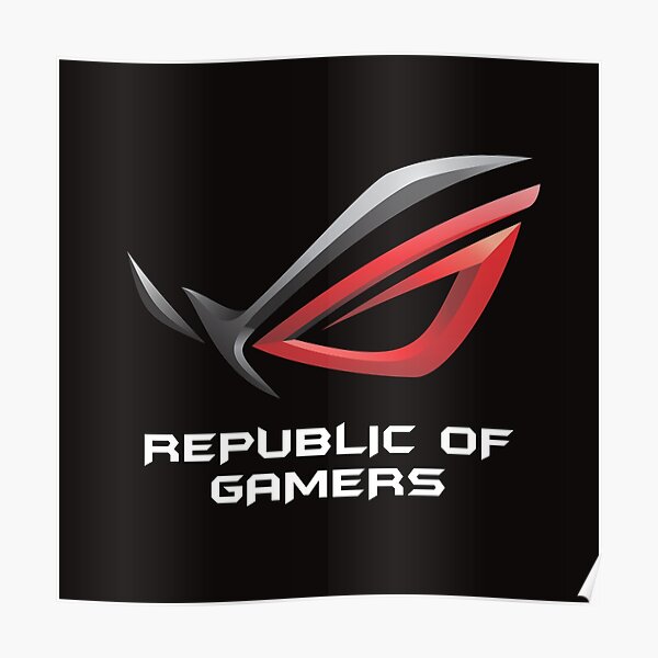 Asus Rog Republic Of Gamers Posters | Redbubble