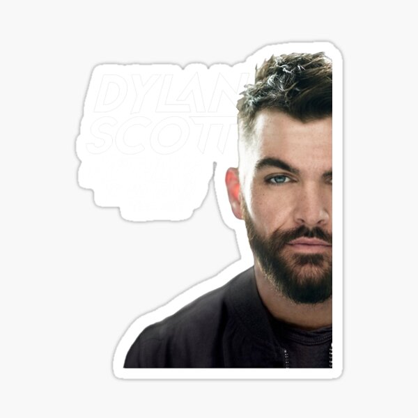 "Dylan Scott Nothing to do Town ao den" Sticker for Sale by ...