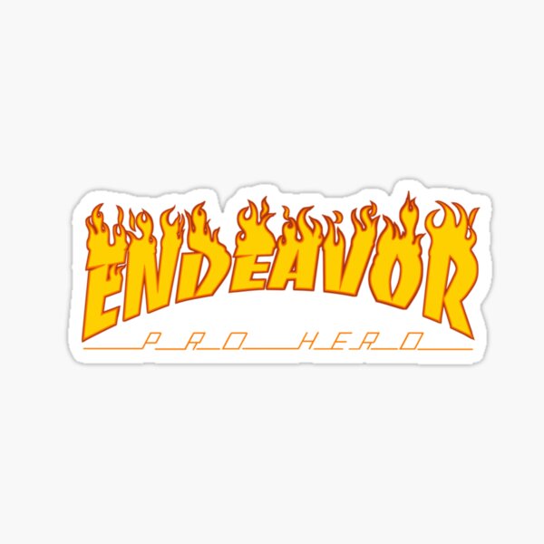 "Endeavor Logo" Sticker by JohnTurnerMR | Redbubble