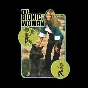 "The bionic woman" Sticker for Sale by clertzuid | Redbubble