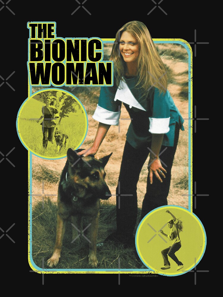 "The bionic woman" T-shirt for Sale by clertzuid | Redbubble | bionic t ...