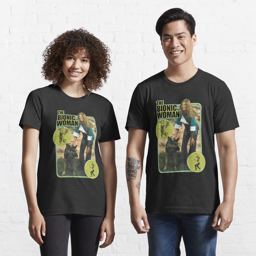 "The bionic woman" T-shirt for Sale by clertzuid | Redbubble | bionic t ...
