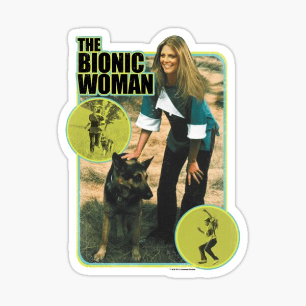 "The bionic woman" Sticker for Sale by clertzuid | Redbubble