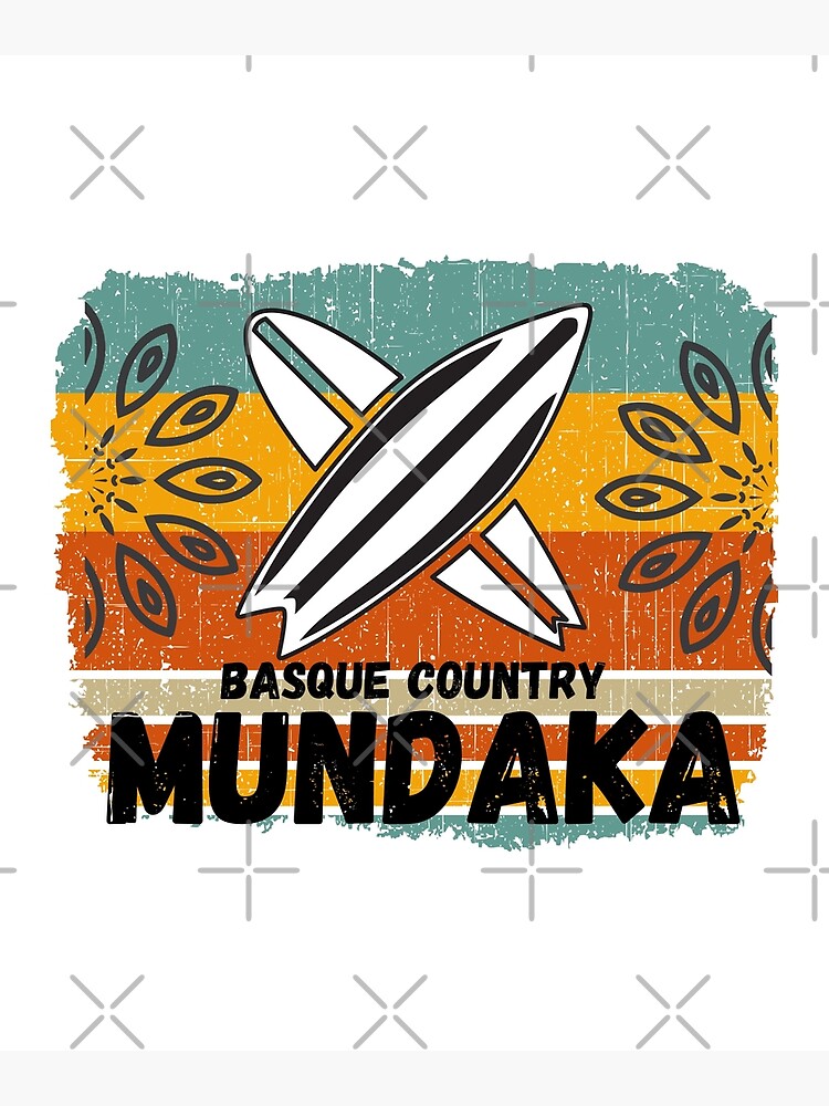 "mundaka basque country surf" Poster for Sale by Original1977 | Redbubble