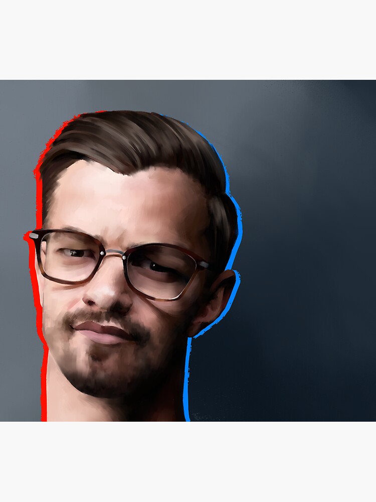 "Joko Winterscheid" Sticker by IntensArt | Redbubble