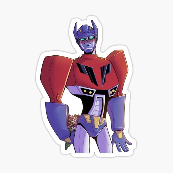 "Optimus Prime TFA" Sticker for Sale by IntensArt | Redbubble