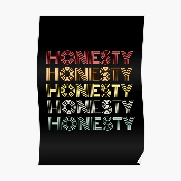 Trustworthiness Posters | Redbubble
