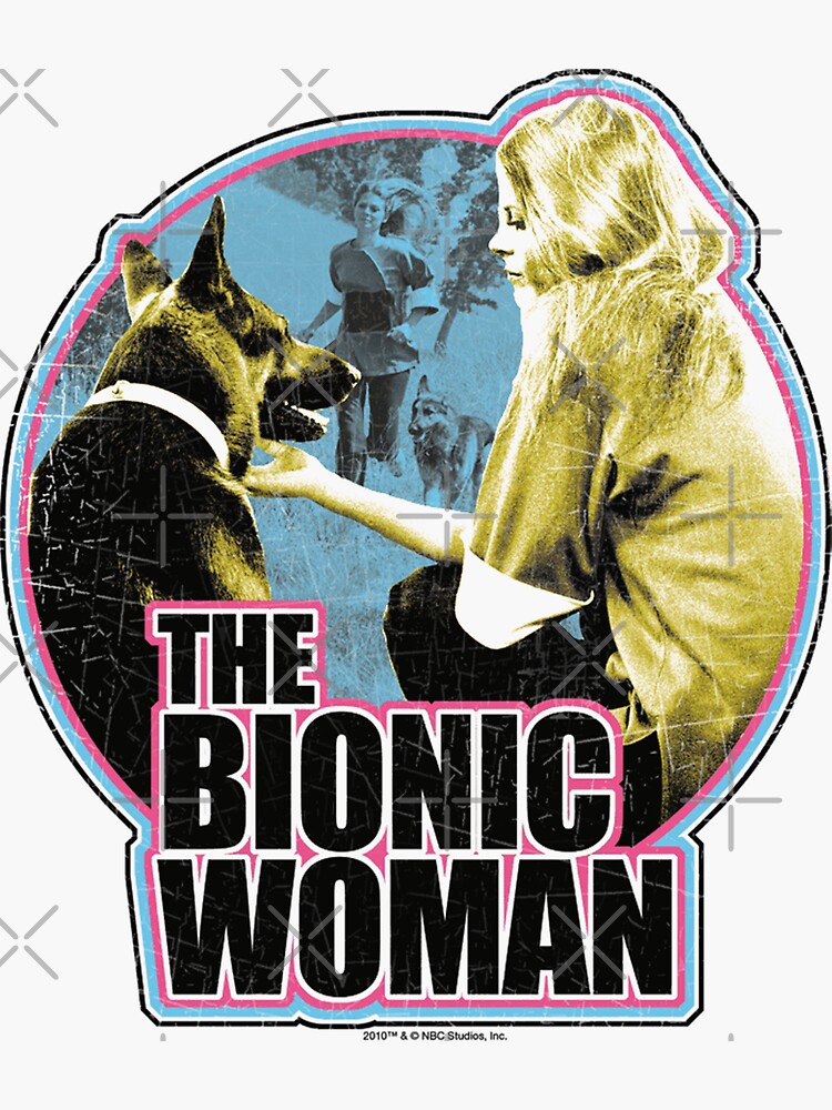 "The bionic woman" Sticker for Sale by clertzuid | Redbubble