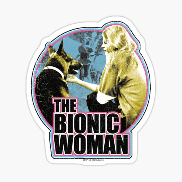 "The bionic woman" Sticker for Sale by clertzuid | Redbubble