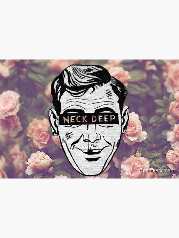 "Neck Deep Floral" Art Print for Sale by Bennmaseman | Redbubble