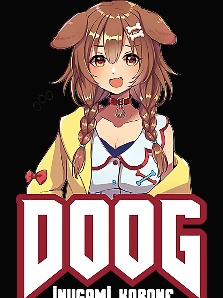 "Hololive Gamers - Inugami Korone DOOG" Photographic Print by LisaK77 ...