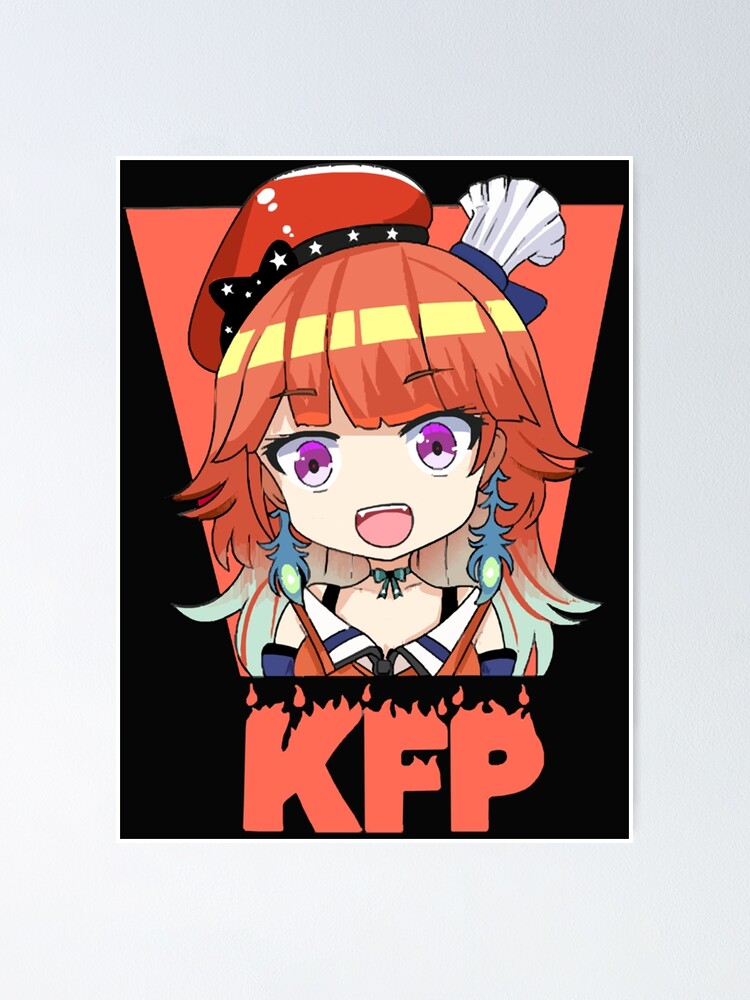 Póster «Hololive ES - Takanashi Kiara KFP Kiara Fried Phoenix Versión ...