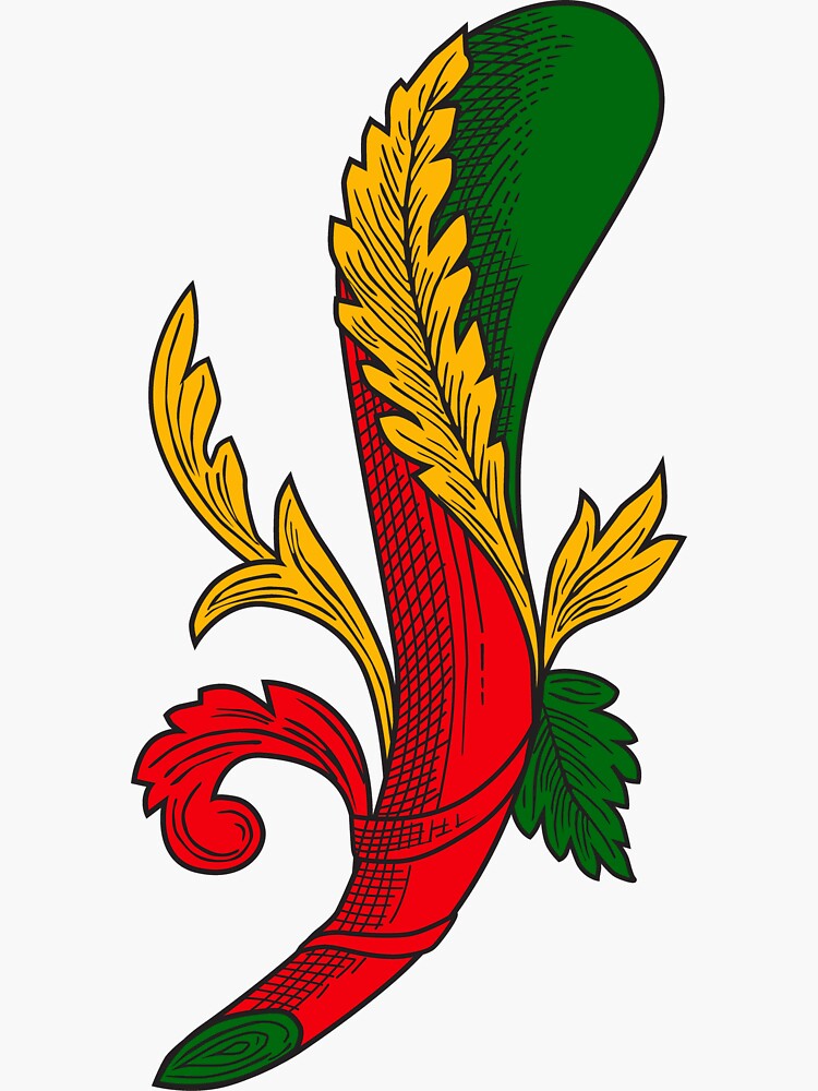 "Italian Playing Card Club Ace Briscola " Sticker for Sale by melo ...