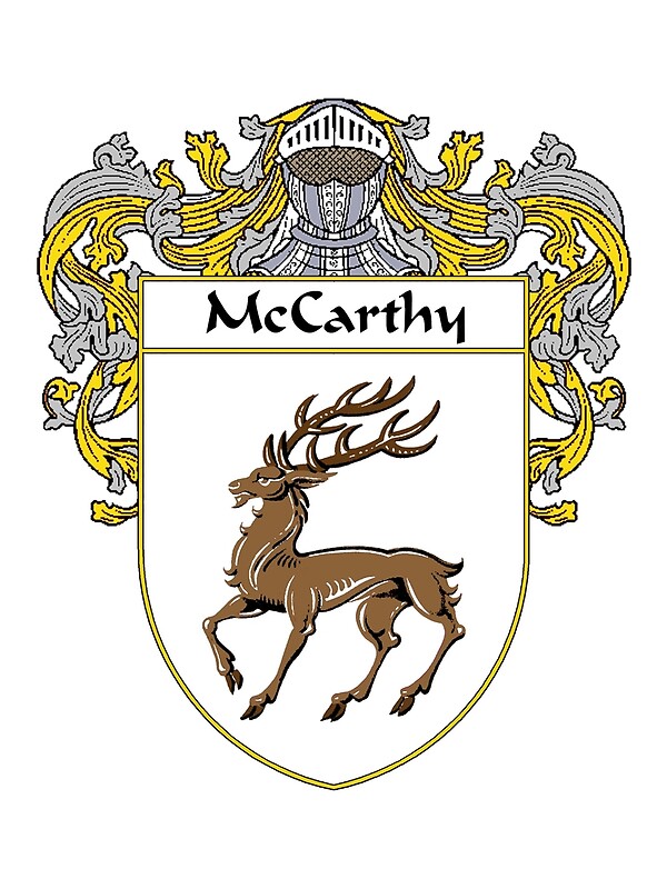 "McCarthy Coat of Arms/Family Crest" by William Martin | Redbubble