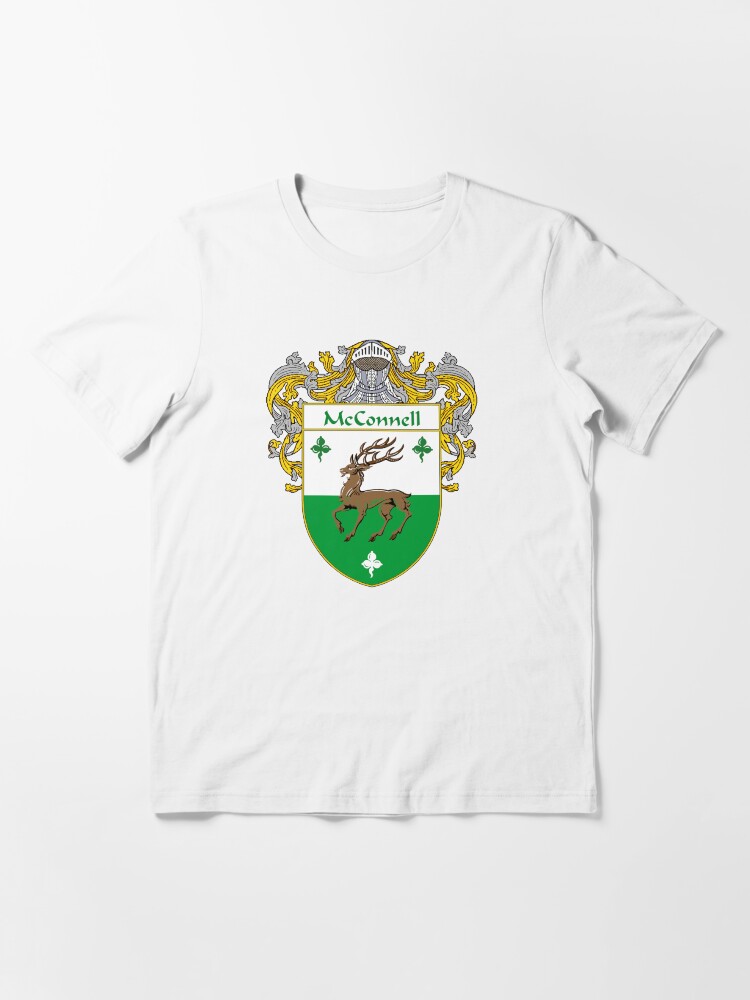 "McConnell Coat of Arms/Family Crest" T-shirt for Sale by IrishArms ...