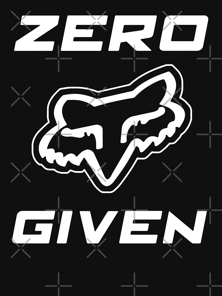 Zero Fox Given Black Version Short T Shirt | Active T-Shirt sold by ...