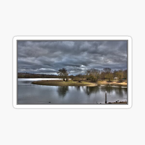"Small image Daventry Resevoir in HDR" Sticker for Sale by MJLDPS ...