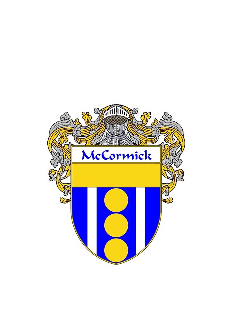 "McCormick Coat of Arms/Family Crest" iPhone Case for Sale by IrishArms ...