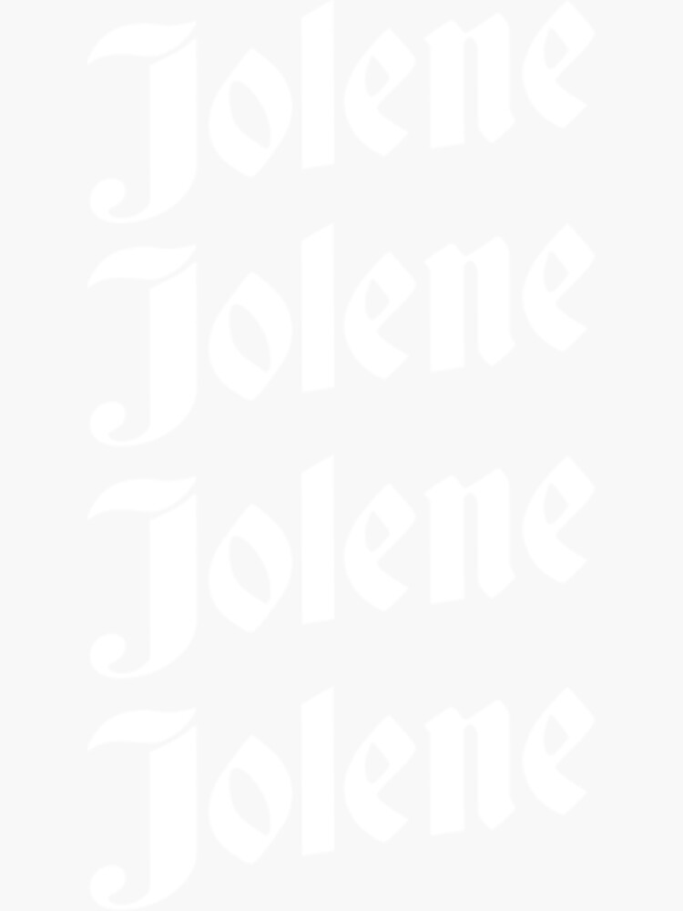 "Jolene Gothic " Sticker for Sale by Pedrofidalgo | Redbubble