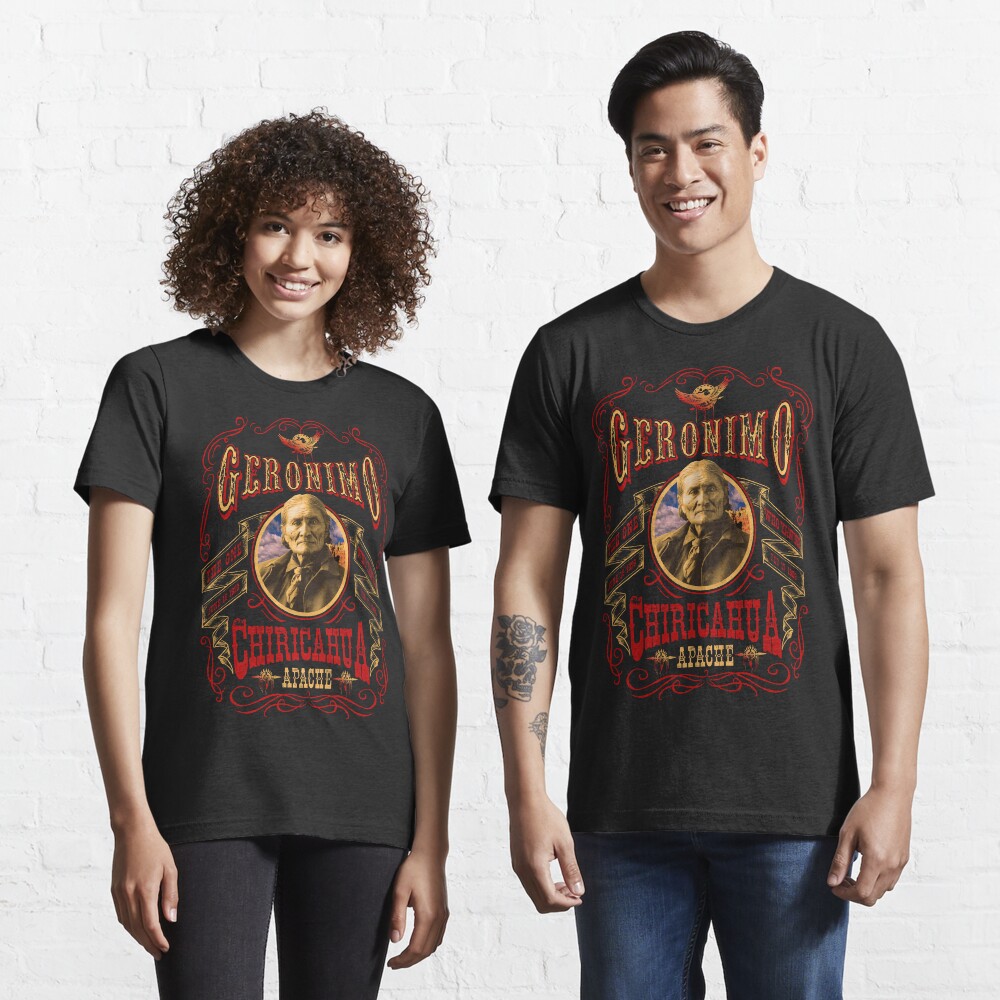 "Apache Geronimo Native American T-Shirt" T-shirt for Sale by ...