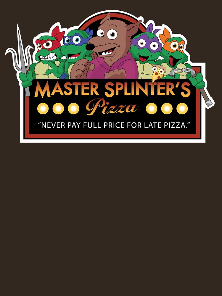 "Master Splinters Pizza FNAF Five Nights at Freddy's" T-shirt for Sale by Dansmash | Redbubble ...