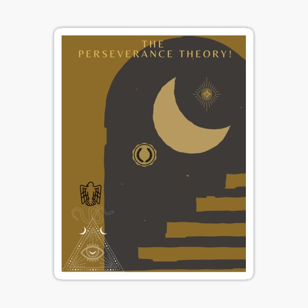 "The Perseverance Theory Draft " Sticker for Sale by fal11681 | Redbubble