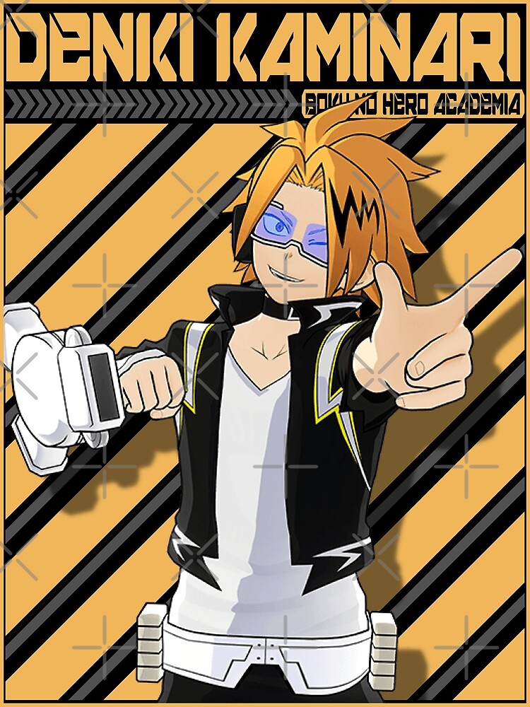 "MY HERO ACADEMIA DENKI KAMINARI" Poster for Sale by VotreVPX | Redbubble
