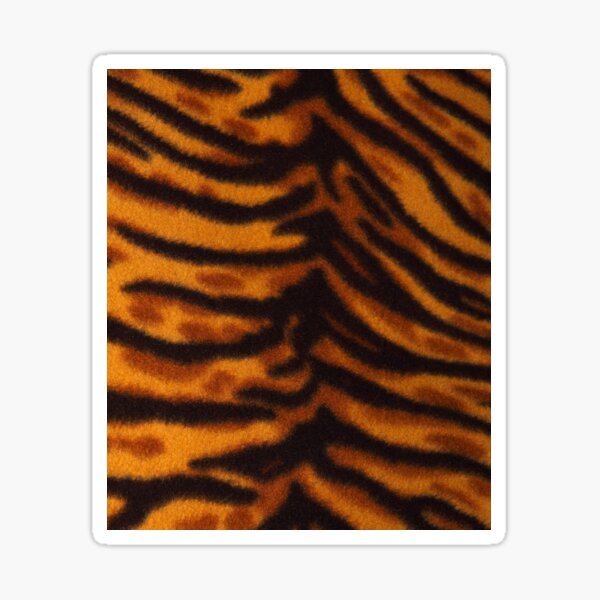"Tiger stripes!" Sticker by Byoudesigns | Redbubble