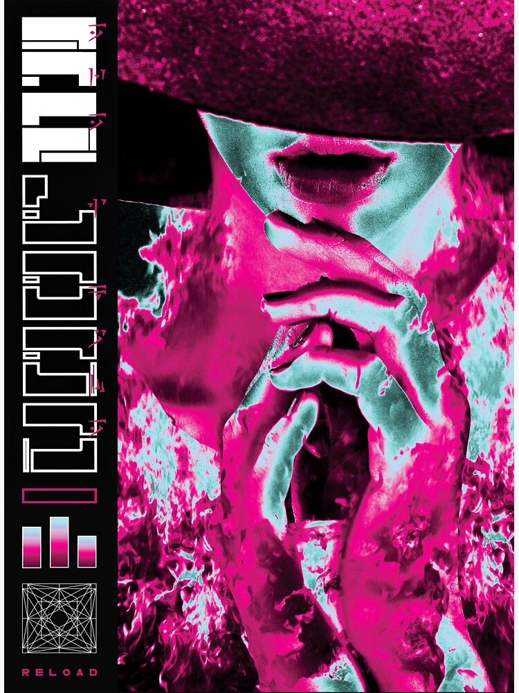 "RELOAD" Sticker for Sale by ZNDR | Redbubble