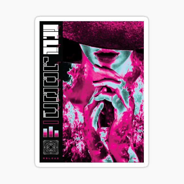 "RELOAD" Sticker for Sale by ZNDR | Redbubble