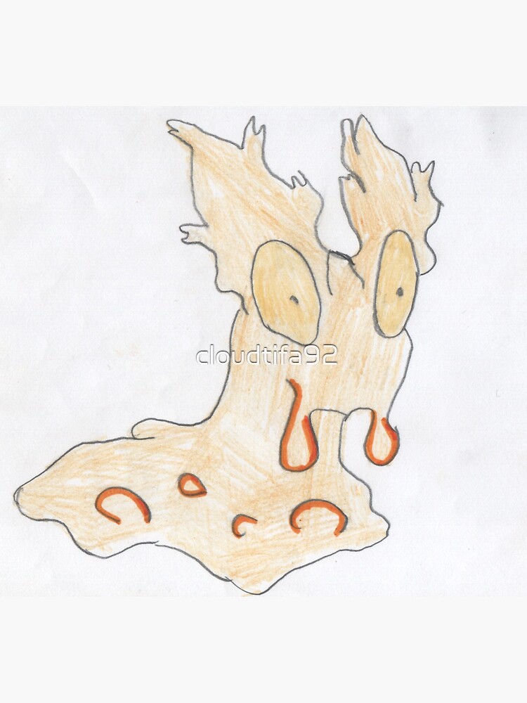 "Slugma drawing" Sticker for Sale by cloudtifa92 | Redbubble