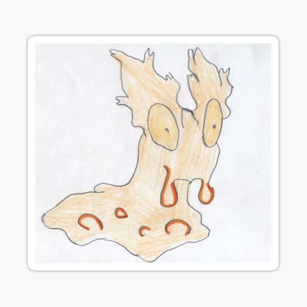 "Slugma drawing" Sticker for Sale by cloudtifa92 | Redbubble