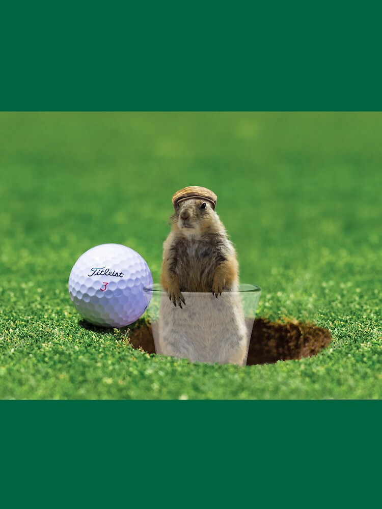 "Gopher Golf" T-shirt for Sale by BigRedCurlyGuy | Redbubble | golf t ...
