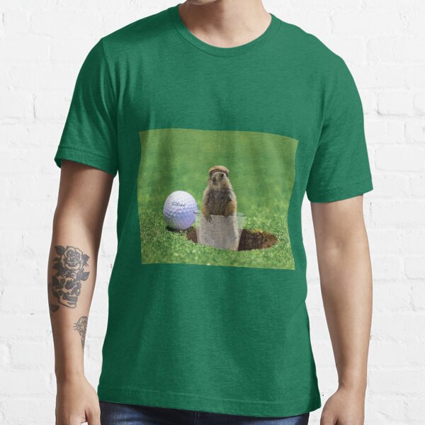 "Gopher Golf" T-shirt for Sale by BigRedCurlyGuy | Redbubble | golf t ...