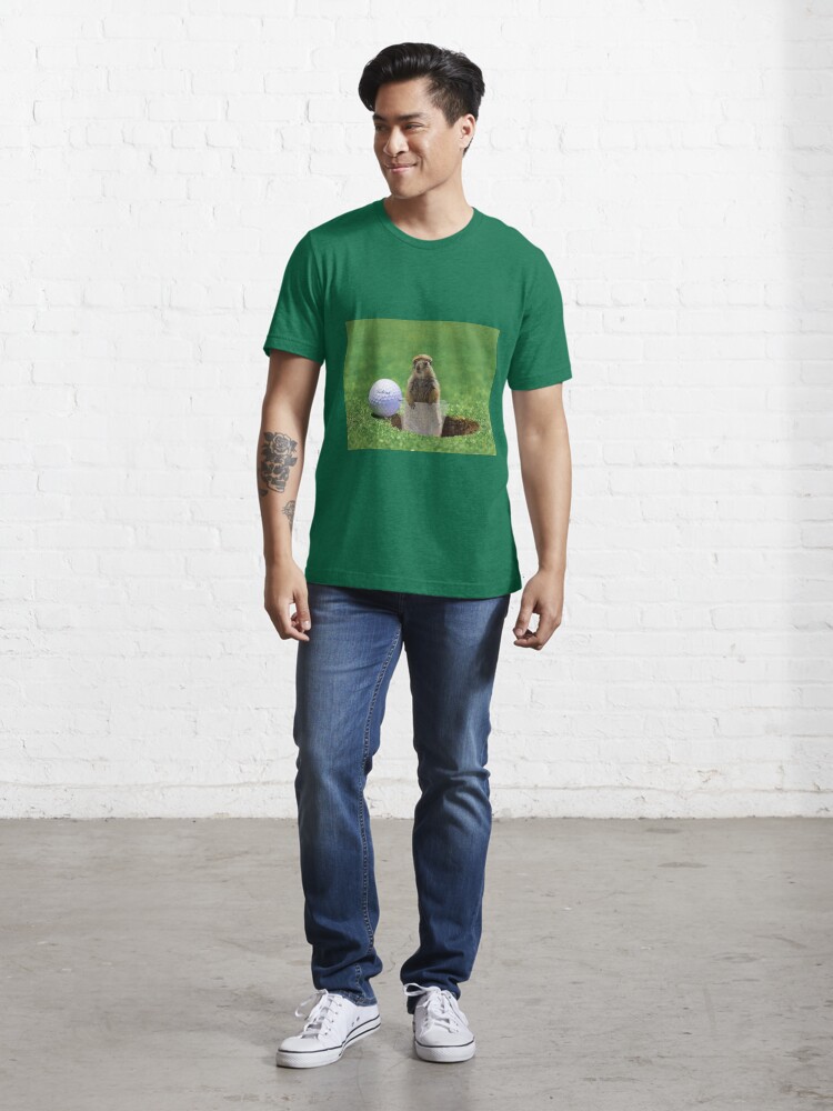 "Gopher Golf" T-shirt for Sale by BigRedCurlyGuy | Redbubble | golf t ...