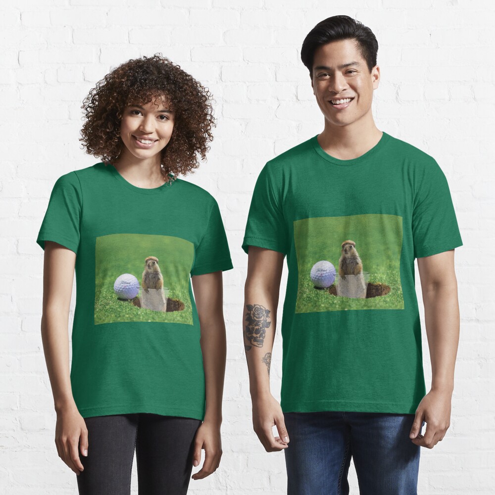 "Gopher Golf" T-shirt for Sale by BigRedCurlyGuy | Redbubble | golf t ...