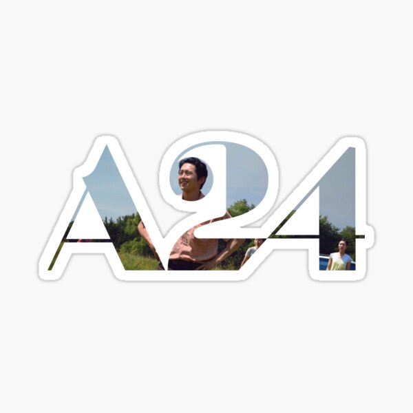 "A24 / MINARI" Sticker for Sale by peachesnoranges | Redbubble