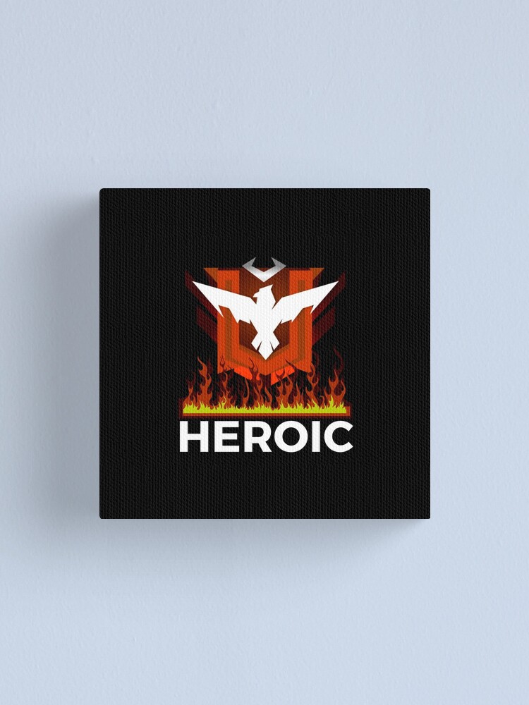 "Heroic Free fire logo" Canvas Print for Sale by Khengee | Redbubble