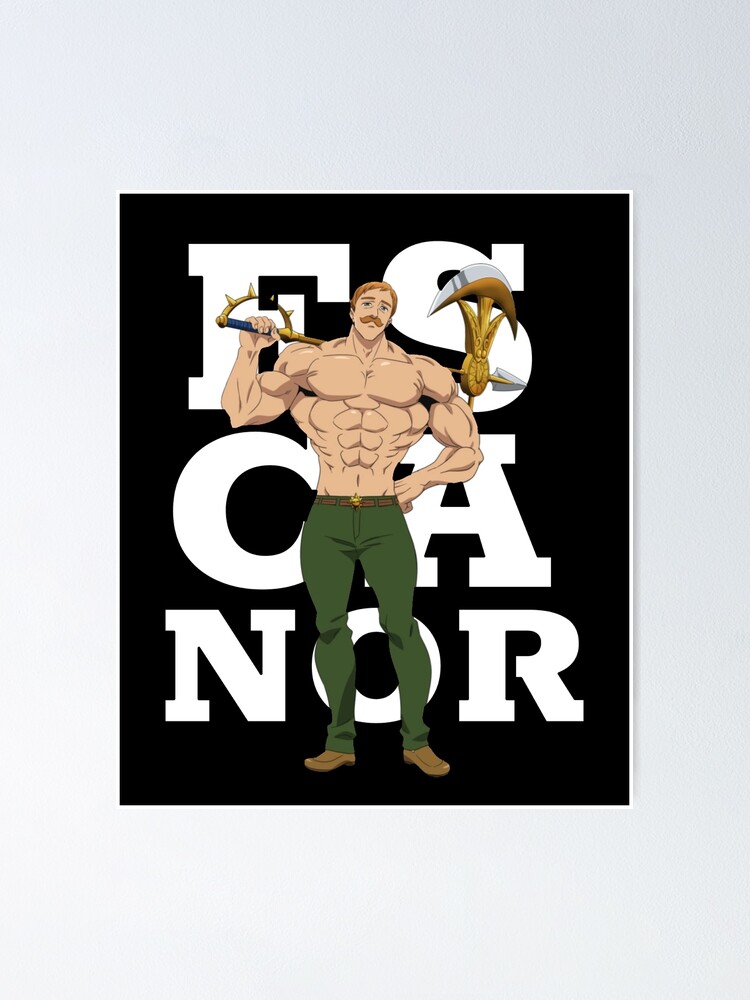 "7 deadly sins Escanor, nanatsu no taizai, 7ds" Poster for Sale by ...