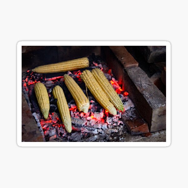 "Corn on the cob" Sticker for Sale by mahirov | Redbubble