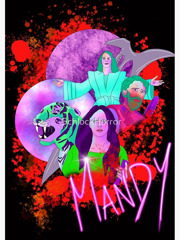 "Mandy" Poster for Sale by SchlockHorror | Redbubble