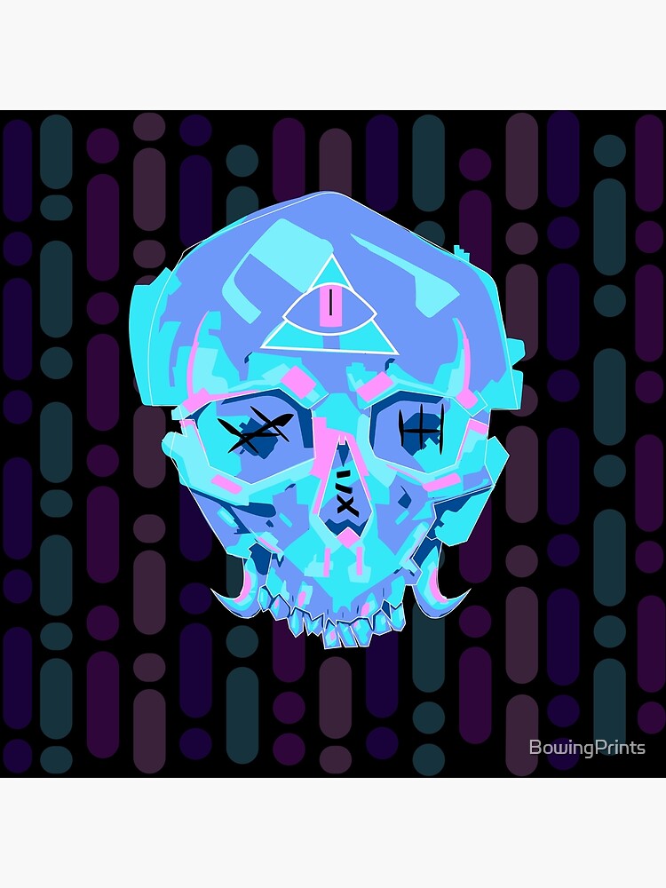 "Skully" Poster for Sale by BowingPrints | Redbubble