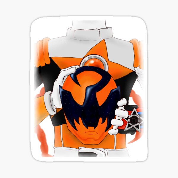 "Sasori Orange Kyuranger Helmet - Power Rangers Comic Cover Style ...