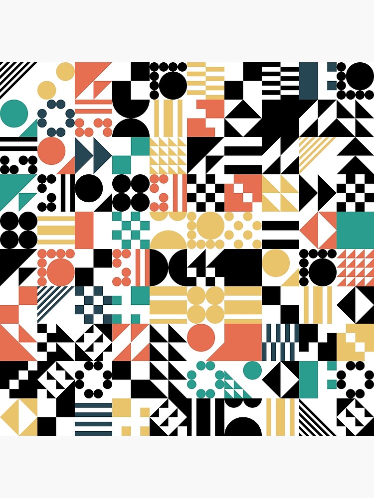 "RAND PATTERNS #36: Procedural Art" Poster for Sale by weboongo-art ...